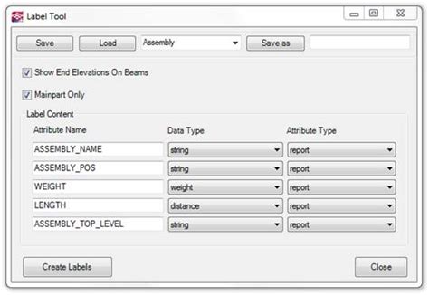 Label Tool Trimble User Assistance