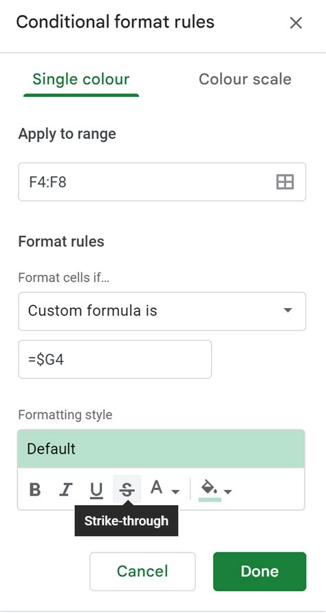 Conditional Formatting A Checkbox In Google Sheets Update