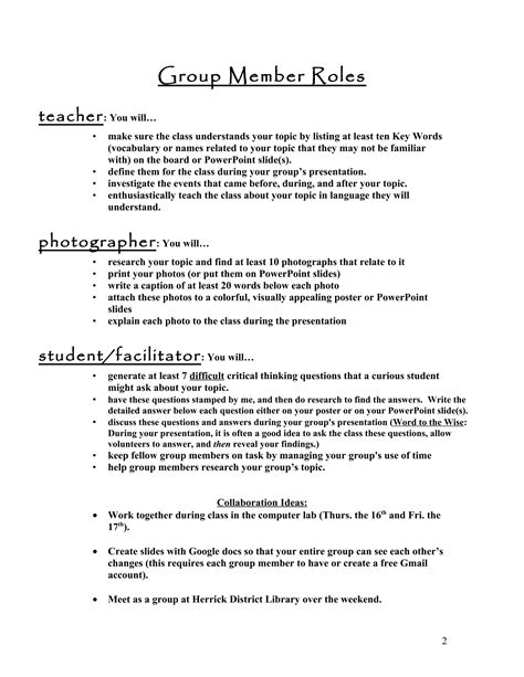 Webquest Assignment Packet Doc