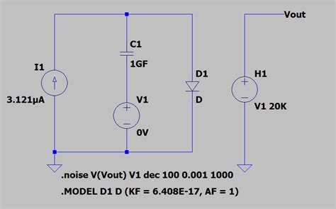Flicker Noise Voltage Source In Spice Help Troubleshooting R
