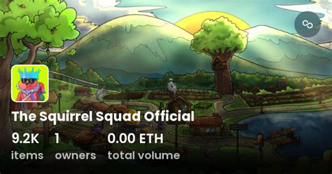 The Squirrel Squad Official Collection Opensea