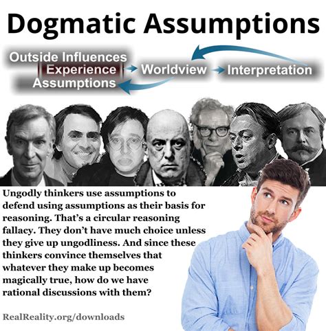 Dogmatic Assumptions Real Reality