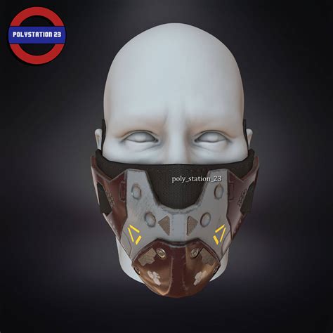 Sci Fi Face Mask V1 3d Model By Anshu3dartist