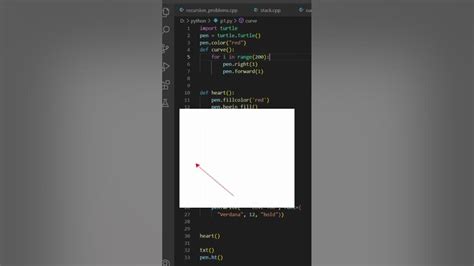 Heart In Python Impress Your Crush With Python 😋😍 Youtube