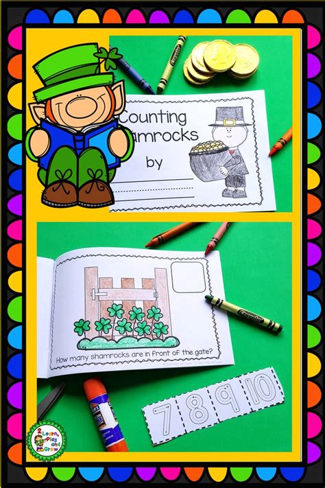 st patrick s day counting book emergent reader number recognition