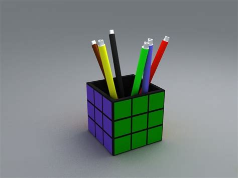 Markers 3D Model $5 - .obj .fbx .3ds .max - Free3D