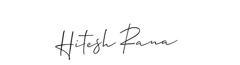 92 Hitesh Rana Name Signature Style Ideas Good E Signature