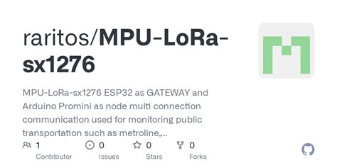 Github Raritosmpu Lora Sx1276 Mpu Lora Sx1276 Esp32 As Gateway And