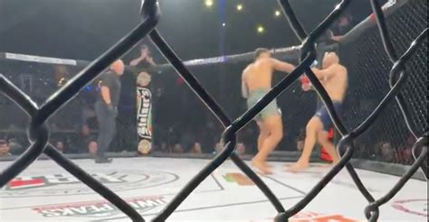Highlights Ufc Employee Starches Opponent With Dana White In