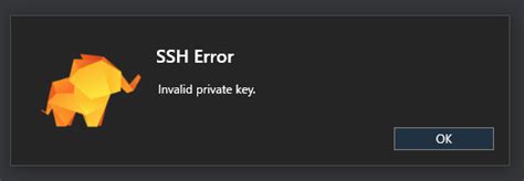 invalid private key · issue 269 · tableplus tableplus windows · github