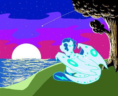 Hillside Sunset By Faithdragon36 On Deviantart