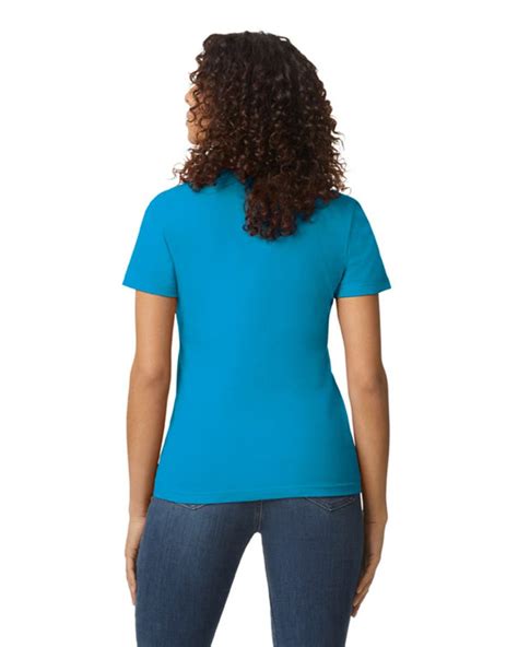 Custom Gildan Softstyle Ladies T Shirt Printed Workwear Australia