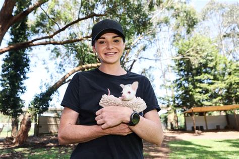 Warrnambool Wildlife Encounters Welcomes A Joey With Albinism The Standard Warrnambool Vic