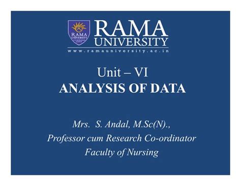 Nursing Data Analysispptx