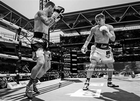 Jarrett Owen And Michael Conlan In Action During Featherweight Bout News Photo Getty Images