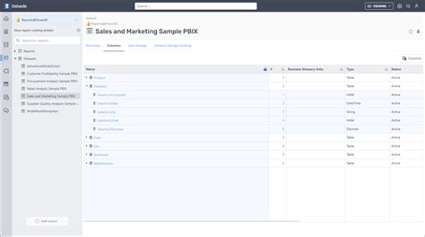 Report Catalog In Dataedo Dataedo Documentation