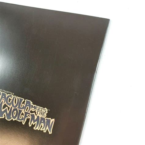 Frank Frazetta Dracula Meets The Wolfman One Shot Cover B Image Comic Book 2008 3935321713