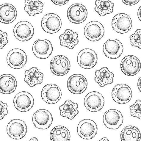 Premium Vector Stem Cell Seamless Pattern