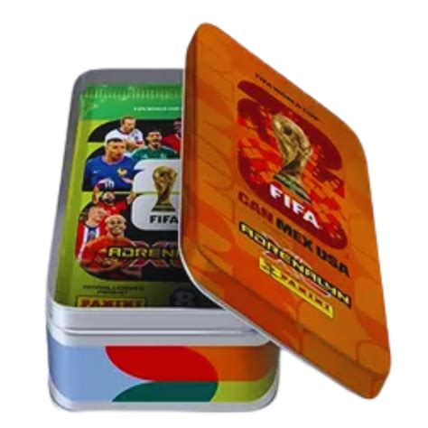 3 Latas Copa Do Mundo 2026 Cards Adrenalyn Panini Com 24 Envelopes