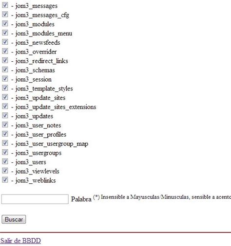 Cómo Buscar Un Dato En Toda La Base De Datos Mysql Ciclos Formativos