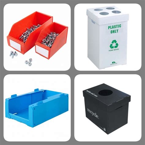 China Customized Pp Corrugated Plastic Recycling Bins Manufacturers Suppliers Good Price