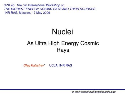 Ppt Nuclei Powerpoint Presentation Free Download Id3425209