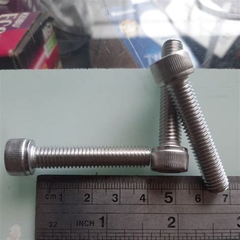 Jual Baut Stainless Ss 304 M 8x40 Kunci L Hex Socket Head Cap Screw M8