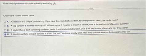 Solved Write A Word Problem That Can Be Solved By Evaluating Chegg Com
