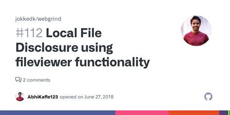 Local File Disclosure Using Fileviewer Functionality · Issue 112
