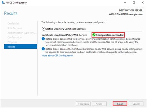 active directory certificate services configure certificate enrollment