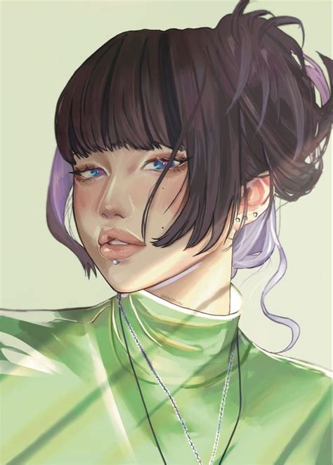 Semi Realism Girl Art Art Girl Art Semi Realism