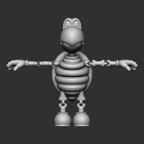 🦴 Flexi Dry Bone Articulated・ Stl File For 3d Printing・cults