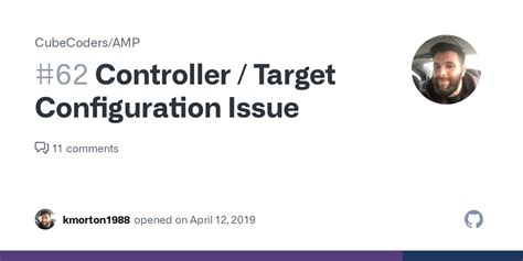 Controller Target Configuration Issue Issue CubeCoders GitHub