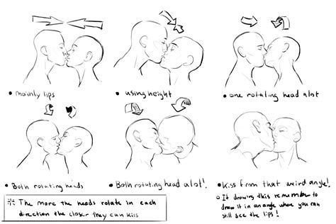 Drawing Kissing Tutorial Kiss References Kissing Reference Tutorial