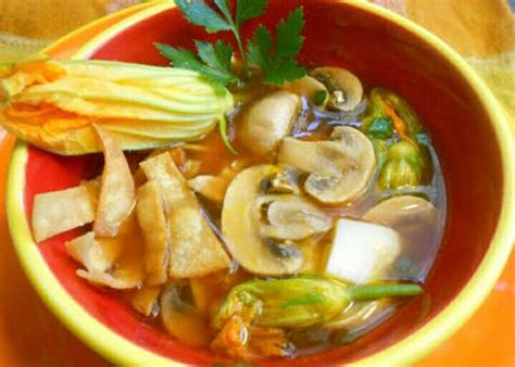 Sopa De Flor De Calabaza Artofit
