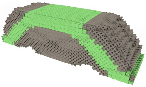 Micro And Macro Scale Topology Optimization Of Multi Material Functionally Graded Lattice