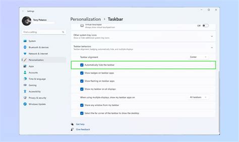 How To Hide The Taskbar In Windows Tom S Guide