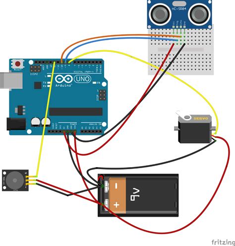 Building A DIY Arduino Radar With Ultrasonic Sensor And Servo Motor OmArTronics