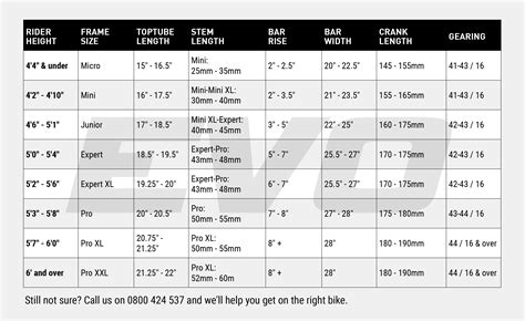 Ultimate Bike Size Chart To Unlock Your Perfect Bike Fit Qizr