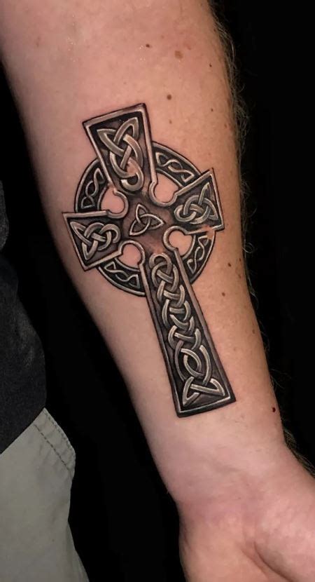 Scottish Cross Tattoos For Men