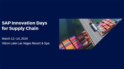 Dsc Software Ag At The Sap Innovation Days For Supply Chain Dsc Software Ag