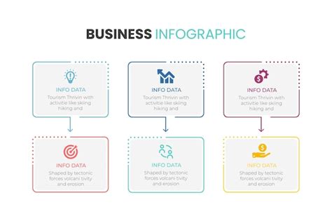 비즈니스 정보 그래픽의 다이어그램 프리미엄 벡터