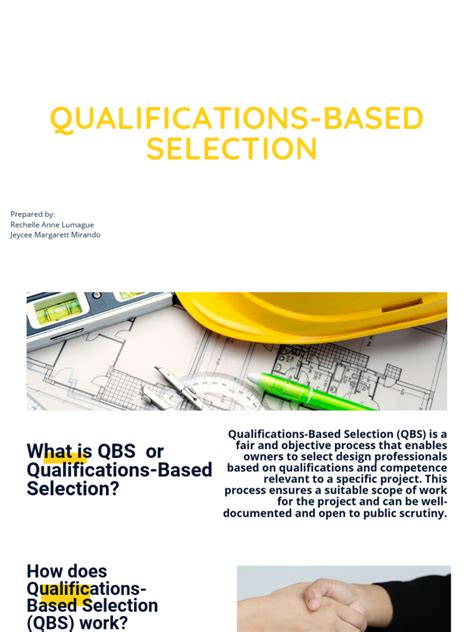 Qualifications Based Selection Pdf Qualifications Based Selection Pdf