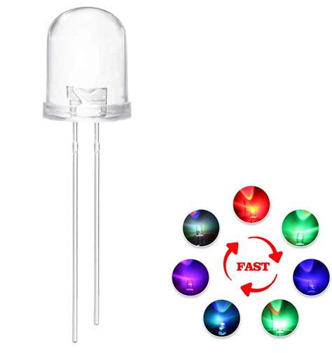 diodes led rvb super lumineuses 10 pièces test et avis