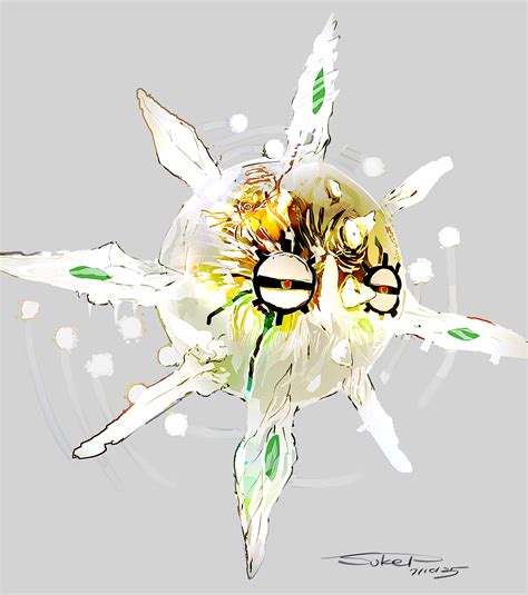 Sukepmonster Solrock Nintendo Pokemon Absurdres Highres 1other