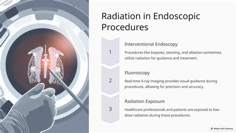 Radiation Exposure In Medical Practice Endoscopy And Protection Pptx
