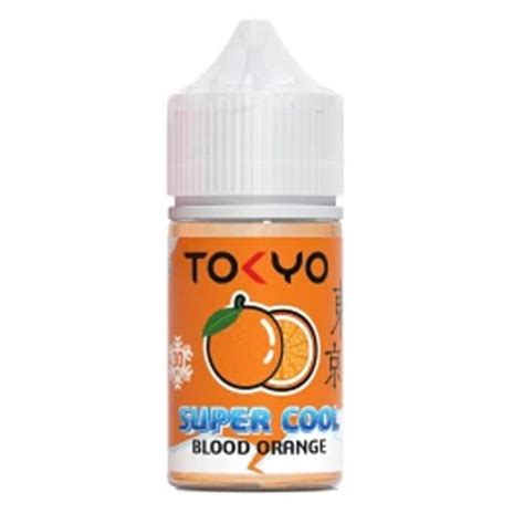 Tokyo Super Cool Series Salt Blood Orange 30ml Vape Universe Peshawar