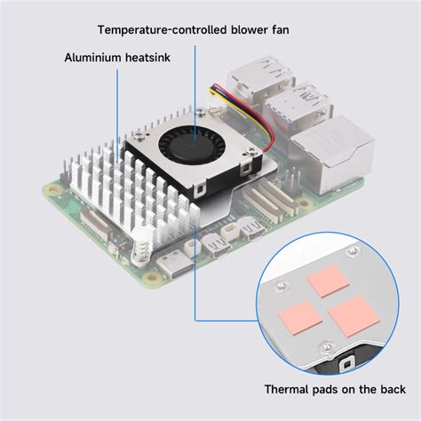 Raspberry Pi 5 Active Cooler With Fan B Bastelgarage Electronics Online Store