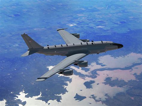 Raf Rc 135 Rivet Joint An Electronic Surveillance Plane At Geraldine