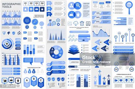 인포그래픽 요소 데이터 시각화 벡터 디자인 템플릿을 번들로 묶습니다 묶음에 대한 스톡 벡터 아트 및 기타 이미지 묶음 인포그래픽 0명 Istock